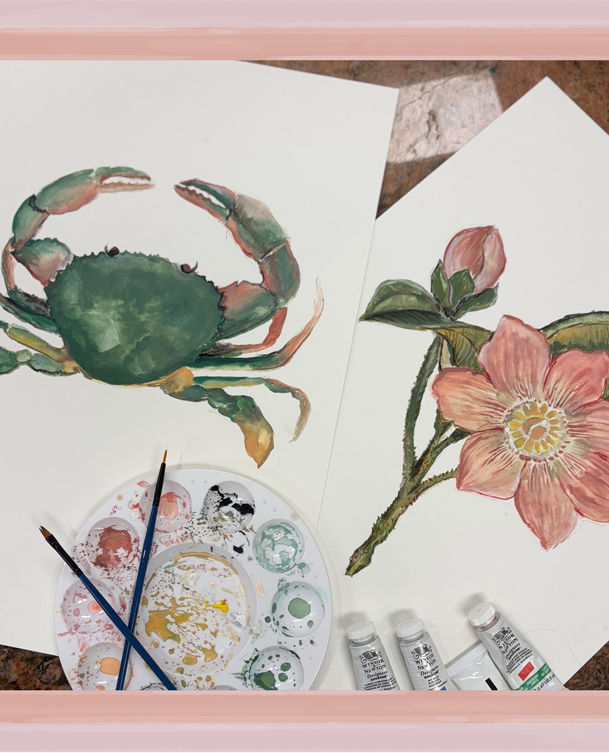 Behind The Brushstrokes: The Making Of Our Lyra Print – KIVARI International