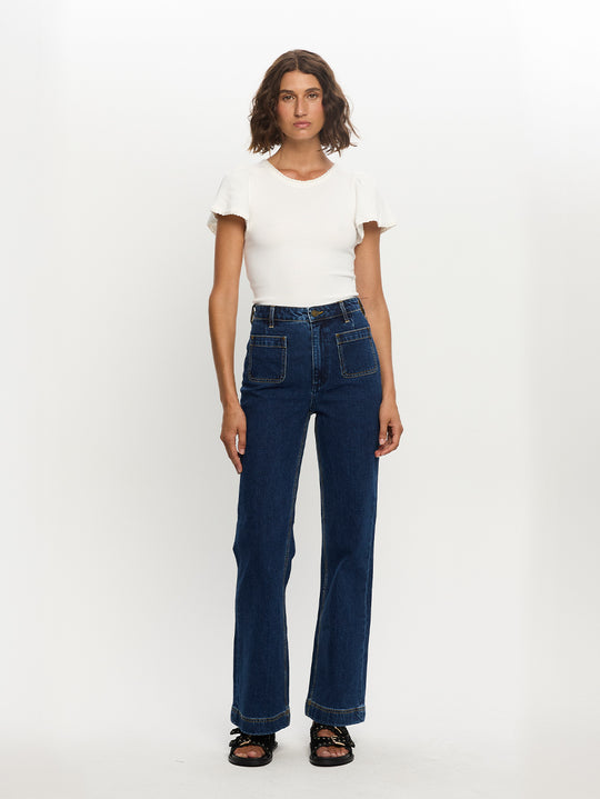 Tallulah Tee - Ivory | KIVARI International